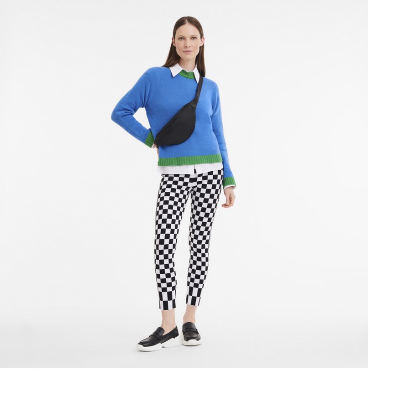 LONGCHAMP 3D SAC BANANE M NOIR